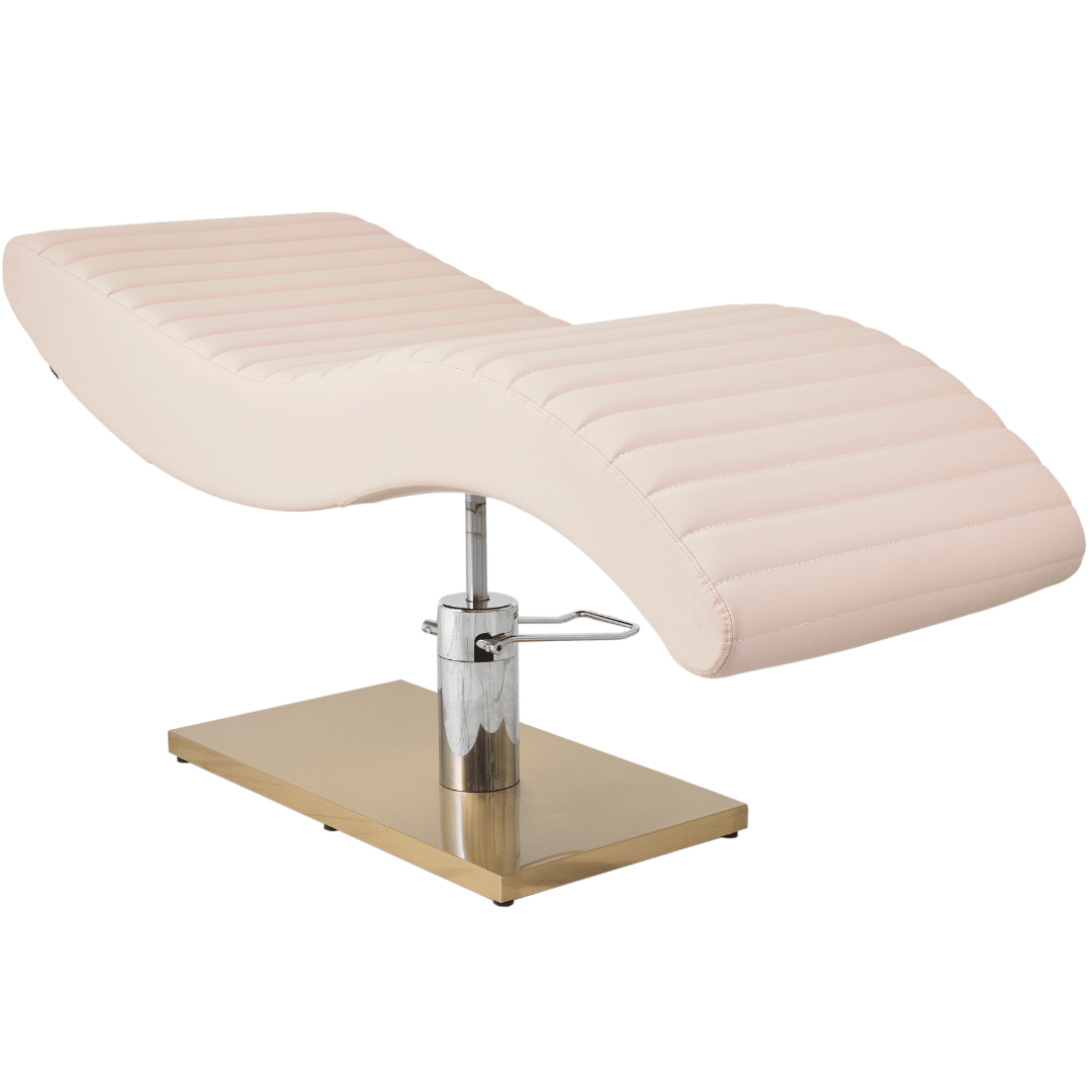 The Hourglass Lash Bed with Height Adjustable Pump - Pink & Gold by SEC ...
