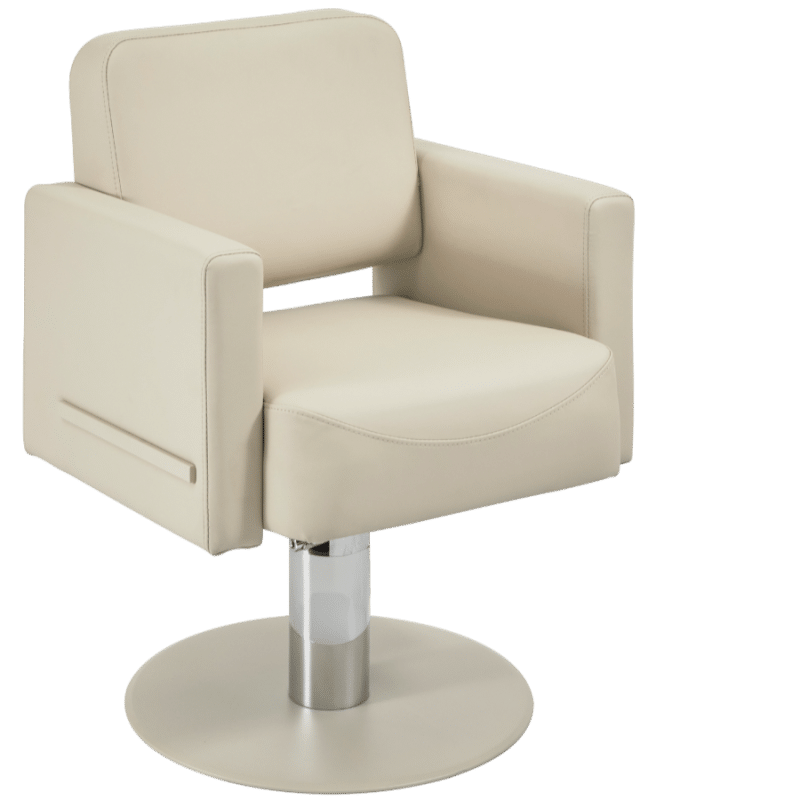 The Daisi Salon Styling Chair - Pure Ivory by SEC - Salon Equipment Centre
