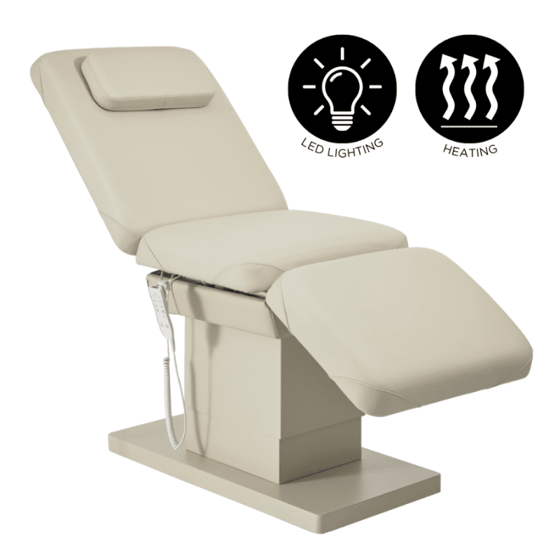The Lilli Electric Beauty Bed with Heat - Pure Ivory by SEC - Salon ...