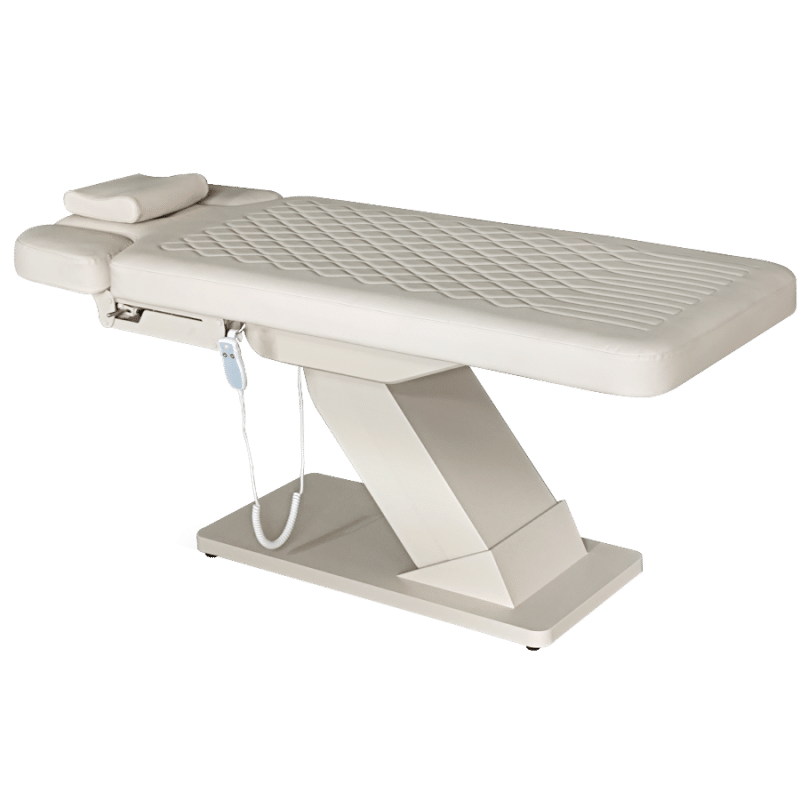 The Alice Electric Beauty Bed - Pure Ivory by SEC - Salon Equipment Centre